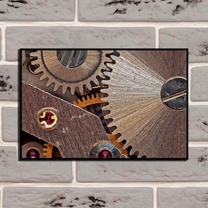 Mechanism Print Art Mechanism Poster Mechanic Wall Art Watch Mechanism ...