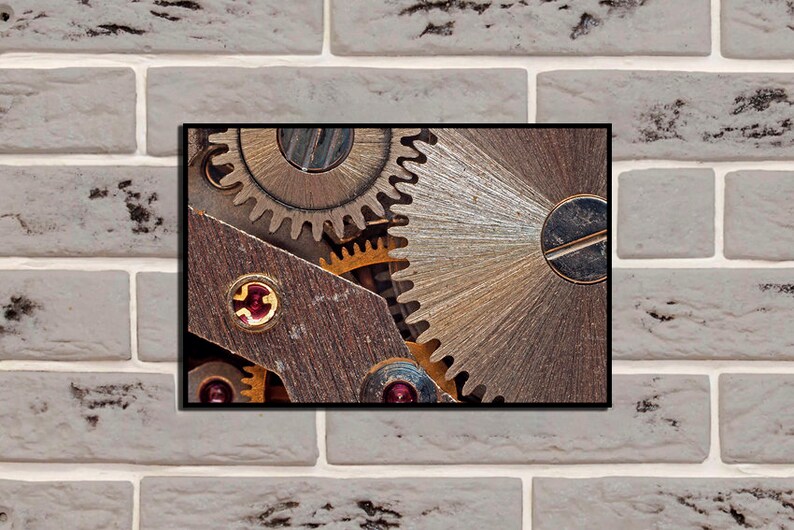 Mechanism Print Art Mechanism Poster Mechanic Wall Art Watch - Etsy