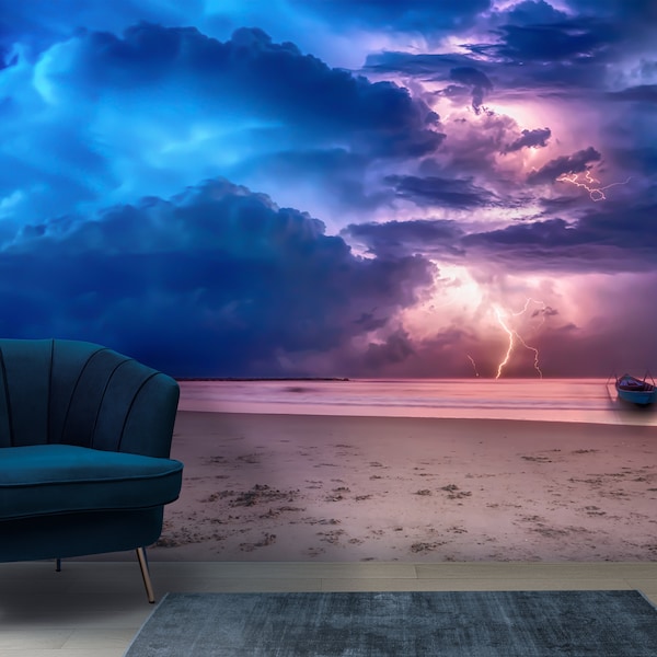 Cloud Wall Mural - Etsy