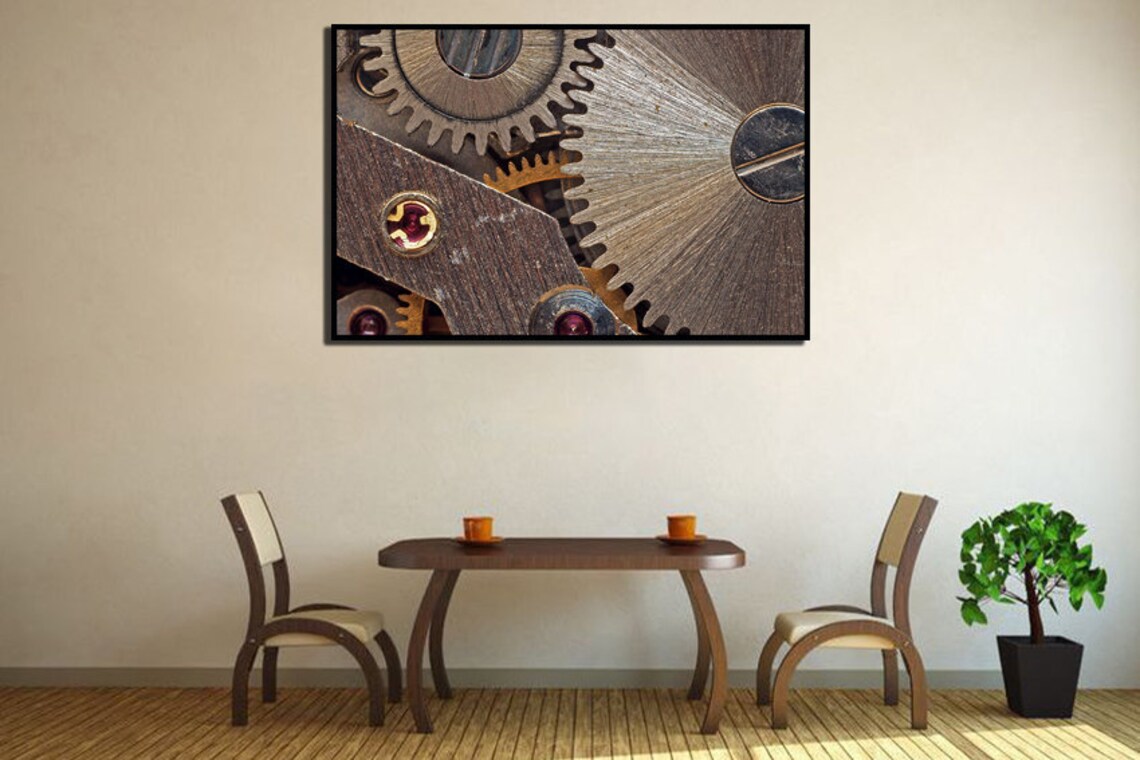 Mechanism Print Art Mechanism Poster Mechanic Wall Art Watch - Etsy