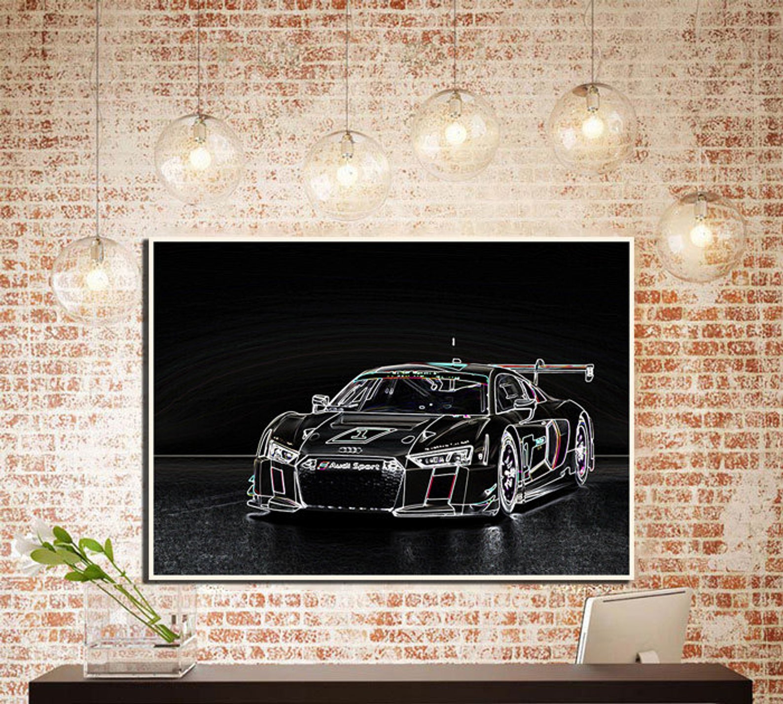 Audi R8 Audi Poster R8 Car Poster Supercar Poster Audi Art - Etsy
