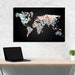 World Map Money World Map Wall Art Money Map World Map Art World Map ...