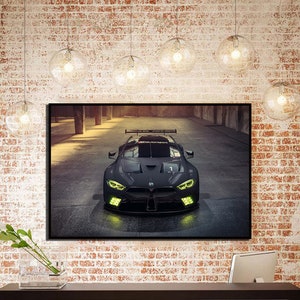 Bmw M8 Gte Car Poster Bmw M8 Gte Poster Bmw M8 Gte Print Bmw M8 Gte Art ...