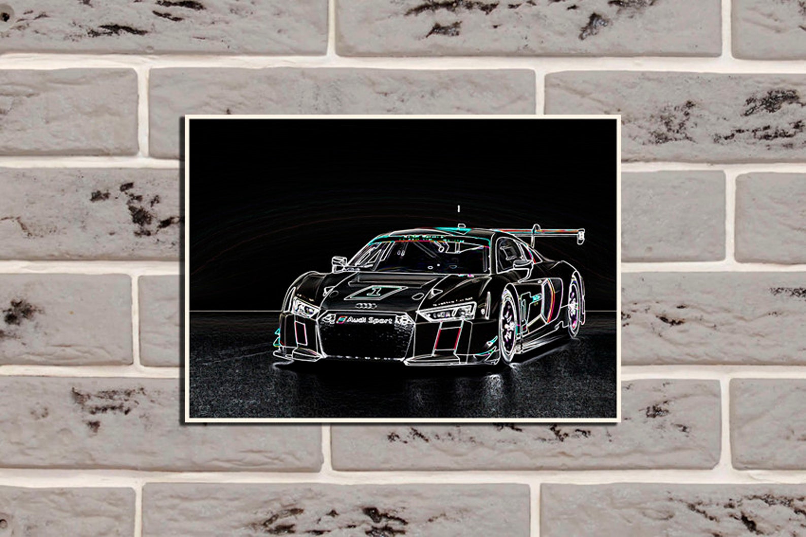 Audi R8 Audi Poster R8 Car Poster Supercar Poster Audi Art | Etsy