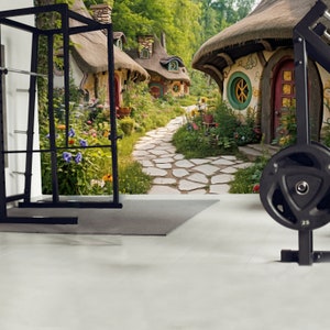 Hobbit Wallpaper Removable Kids' Fantasy Mural for Nursery Featuring ...