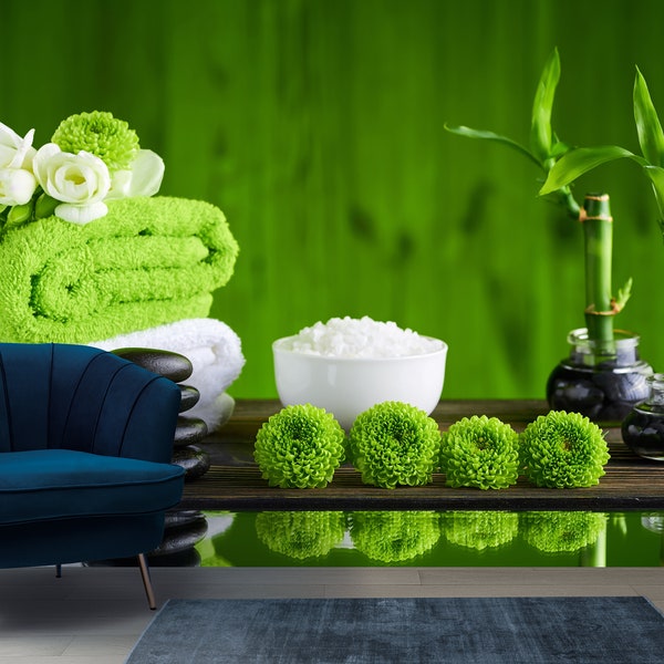 Spa Wallpaper - Etsy