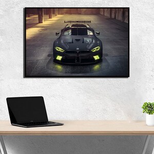 Bmw M8 Gte Car Poster Bmw M8 Gte Poster Bmw M8 Gte Print Bmw M8 Gte Art ...