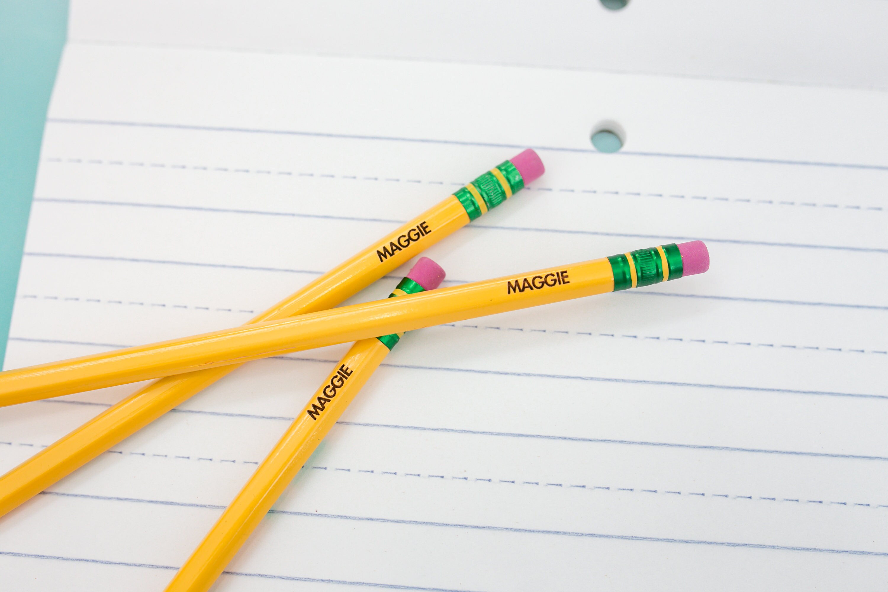 Back to School Personalized Pencils - Etsy