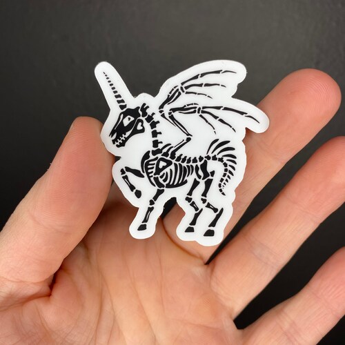 Cute Unicorn Sticker Pack WATERPROOF Motivational Stickers - Etsy