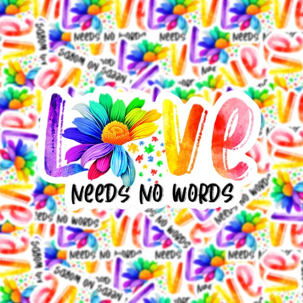 Love Needs No Words - Etsy