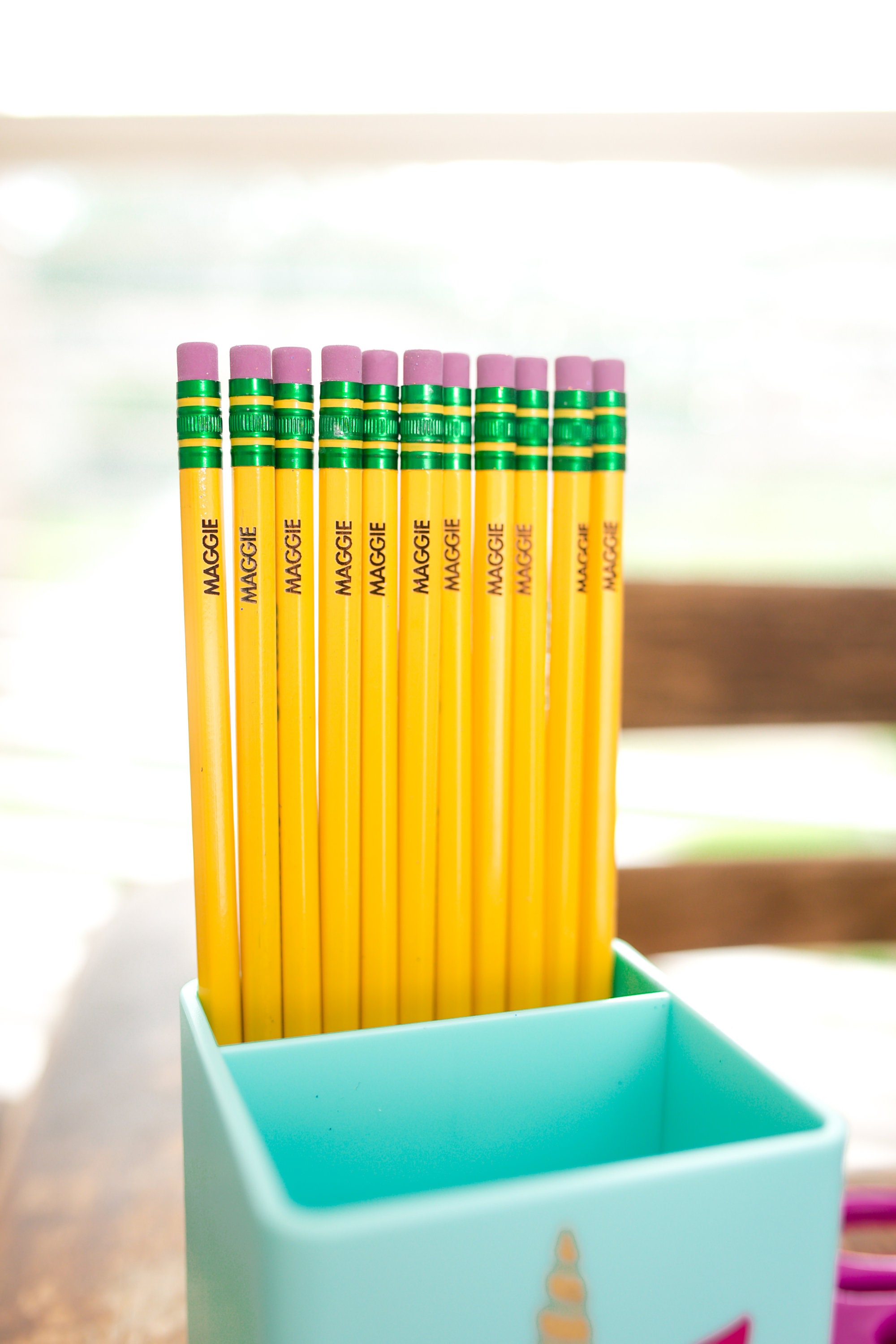 Back to School Personalized Pencils - Etsy