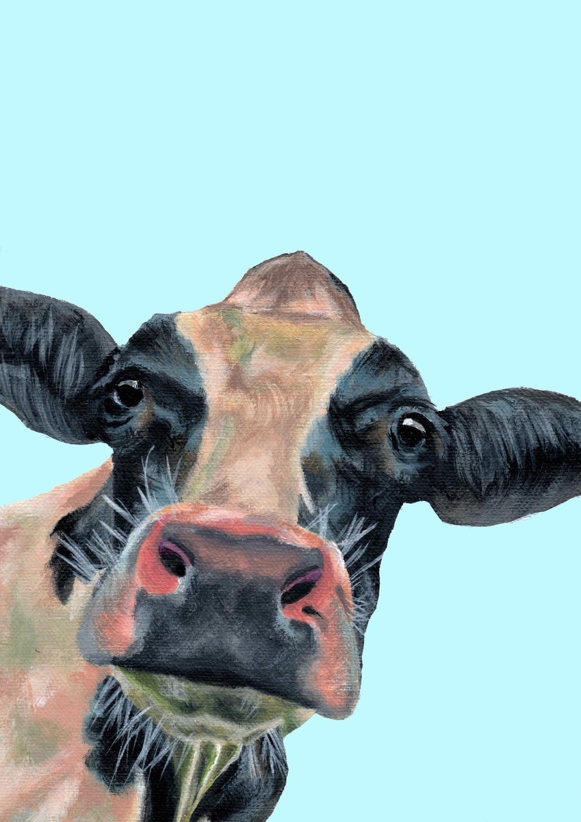 Black and White Cow Print Cow Print, Cow Wall Art, Cow Decor, Farm Art ...