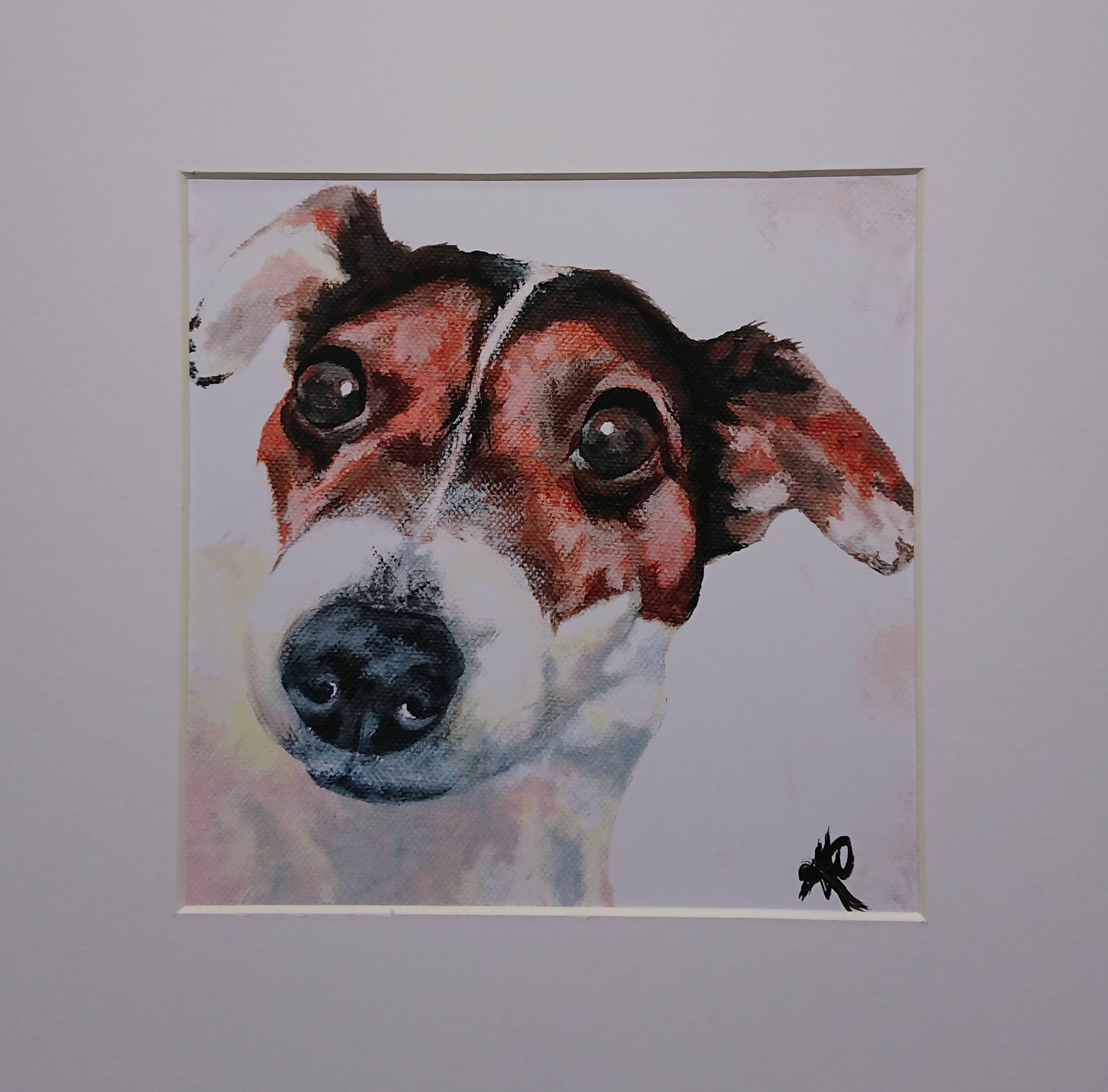 Jack Russell Print - Jack Russell, Print, Dog, Dog Art, Pet, Pet ...
