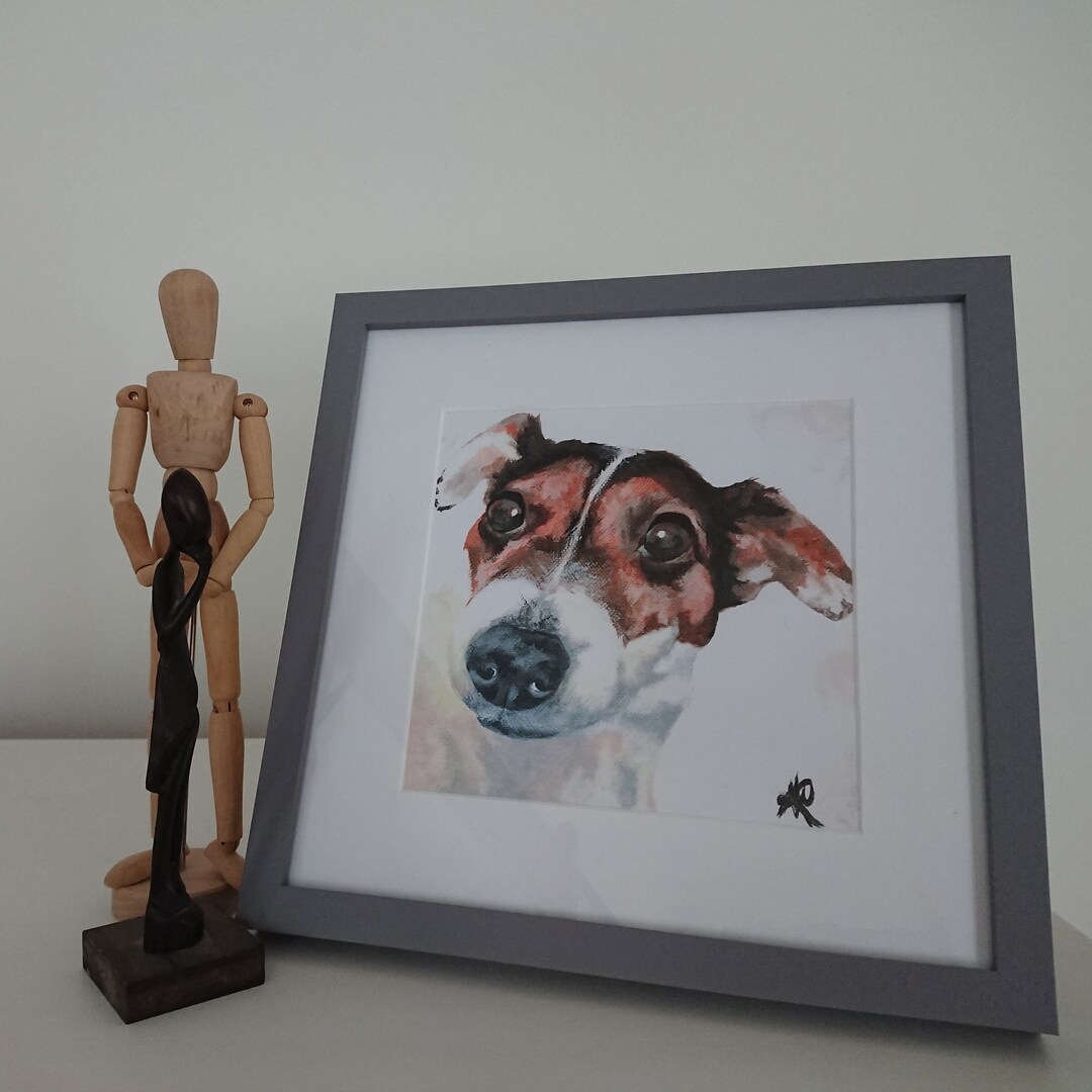 Jack Russell Print - Jack Russell, Print, Dog, Dog Art, Pet, Pet ...
