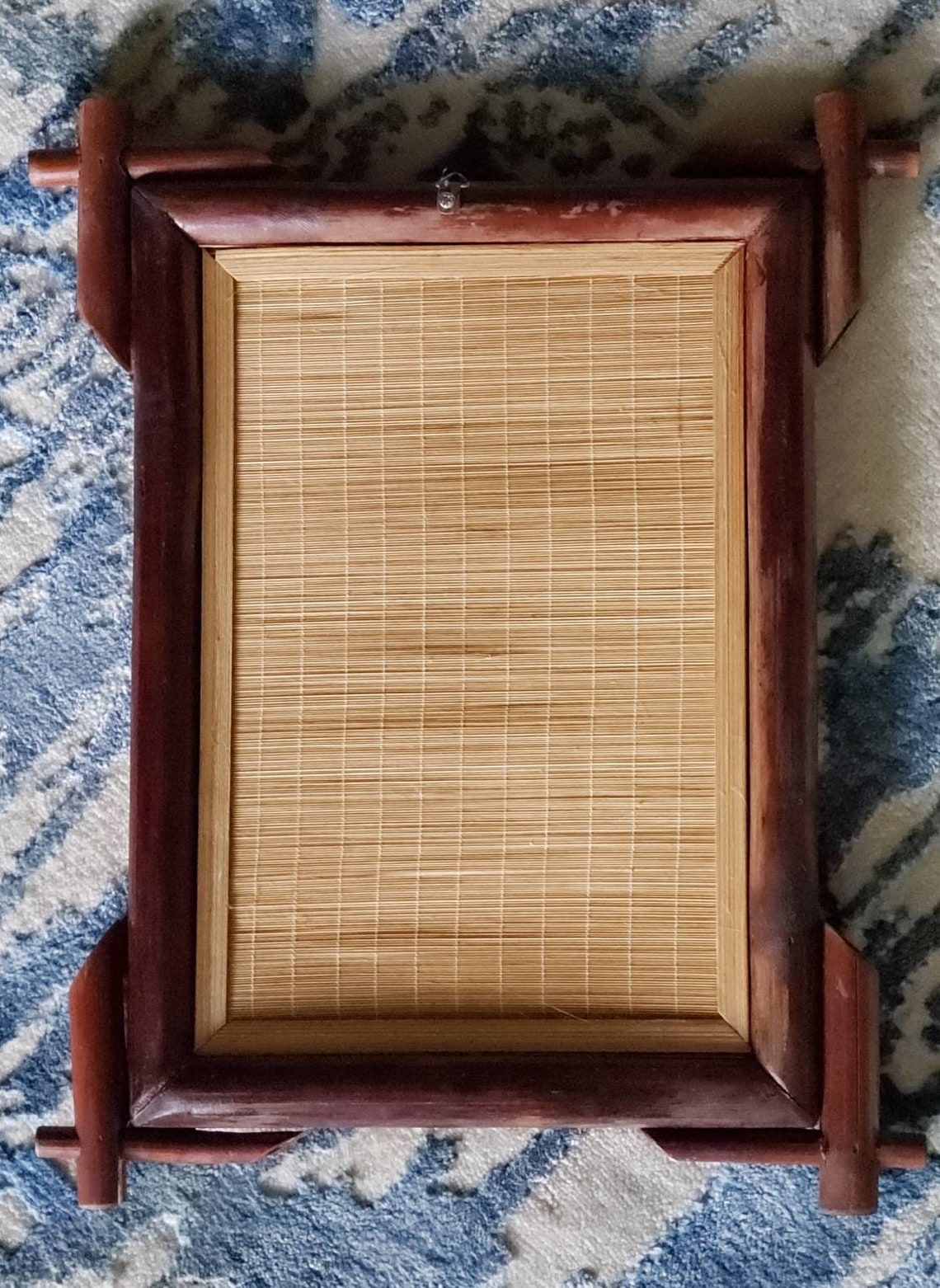 1900s Antique Chinese Bamboo Art. Very Rare Authentic Bamboo Frame ...