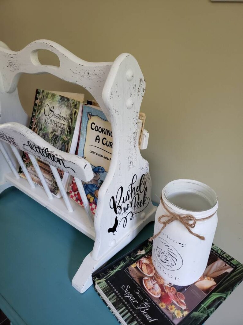 Vintage Wooden Magazine Rack. Newspaper Rack Country Storage - Etsy