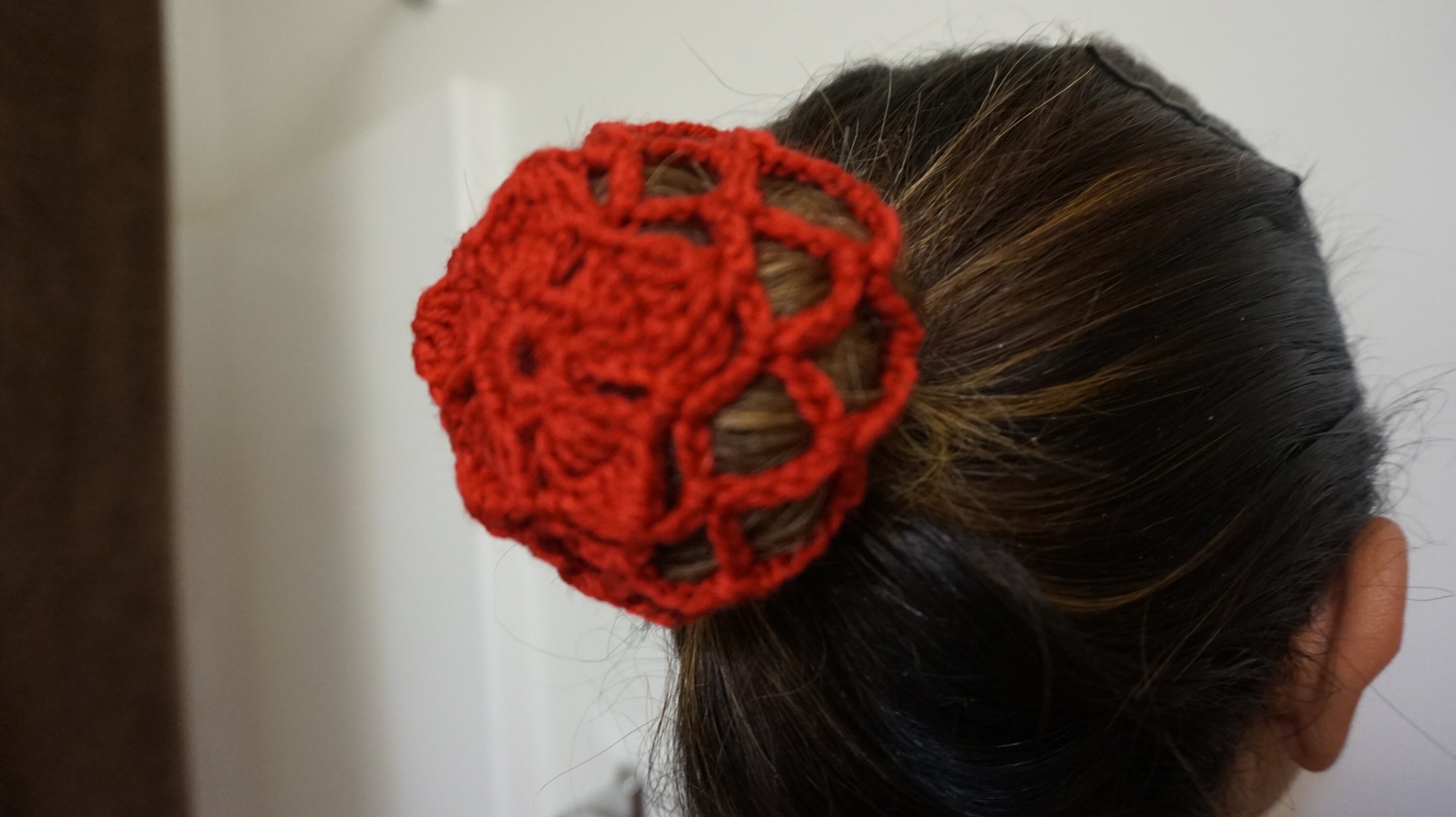 Bun Cover, Hair Net, Crochet Bun Holder, Ballerina Bun Cover, Dance ...
