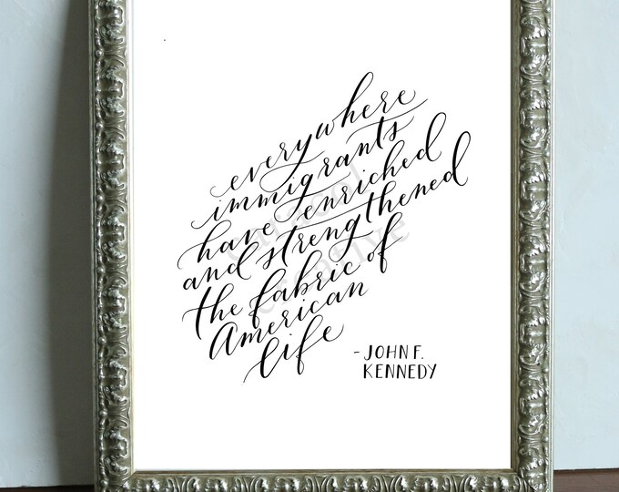 Citizenship Celebratory Print | Naturalization Immigration Print ...