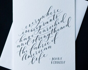 Citizenship Celebratory Print Naturalization Immigration - Etsy