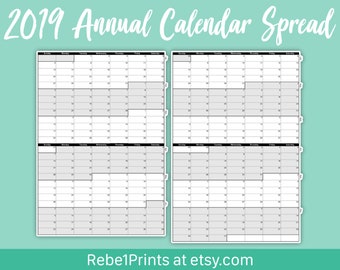 Bullet journal 2019 | Etsy