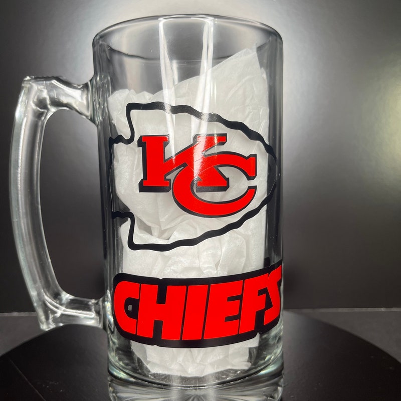 Chiefs Beer Mug - Etsy