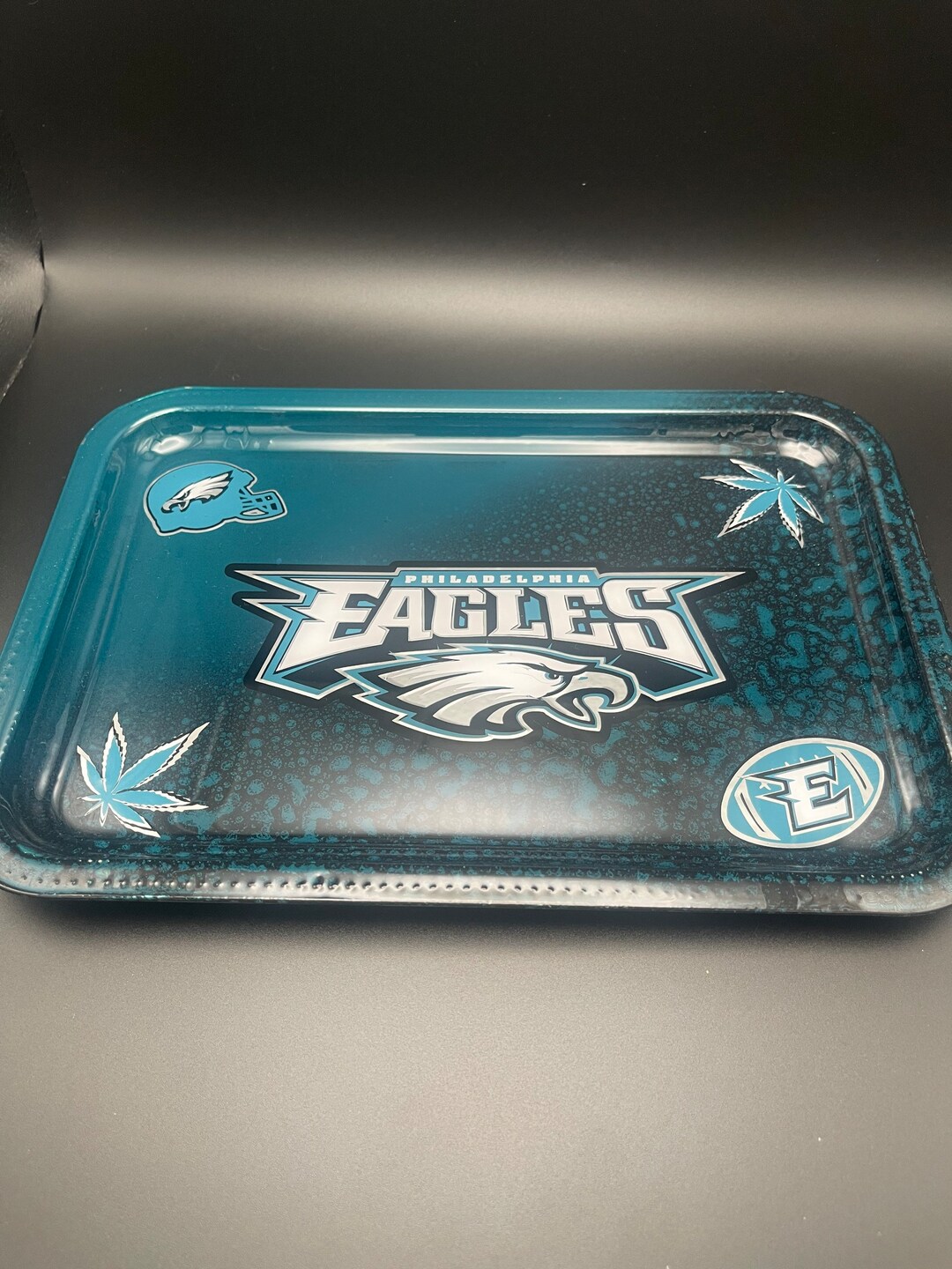 Philadelphia Eagles Tray - NFL Themed Tray - Rolling Tray - Serving ...