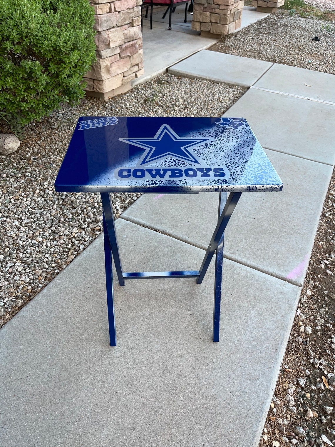 Custom TV Tray NFL Themed Foldable Tray Table Sports - Etsy