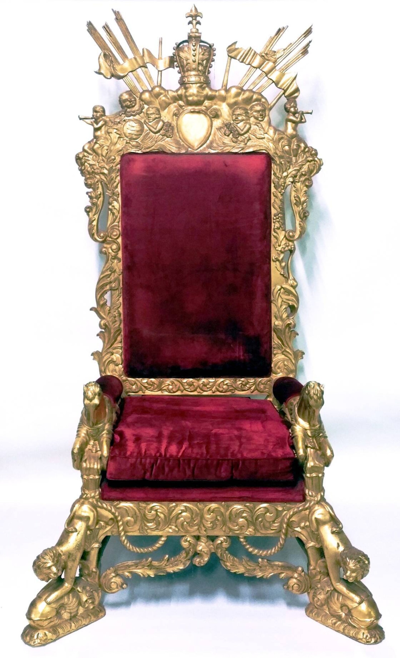 SOLD Michael Jackson Throne Chair Replica Completely Handmade and Hand ...