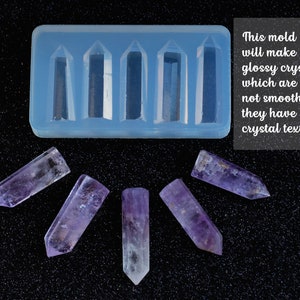 Crystal Mold - Resin Molds - Silicone Molds - Resin Mould - Jewelry ...