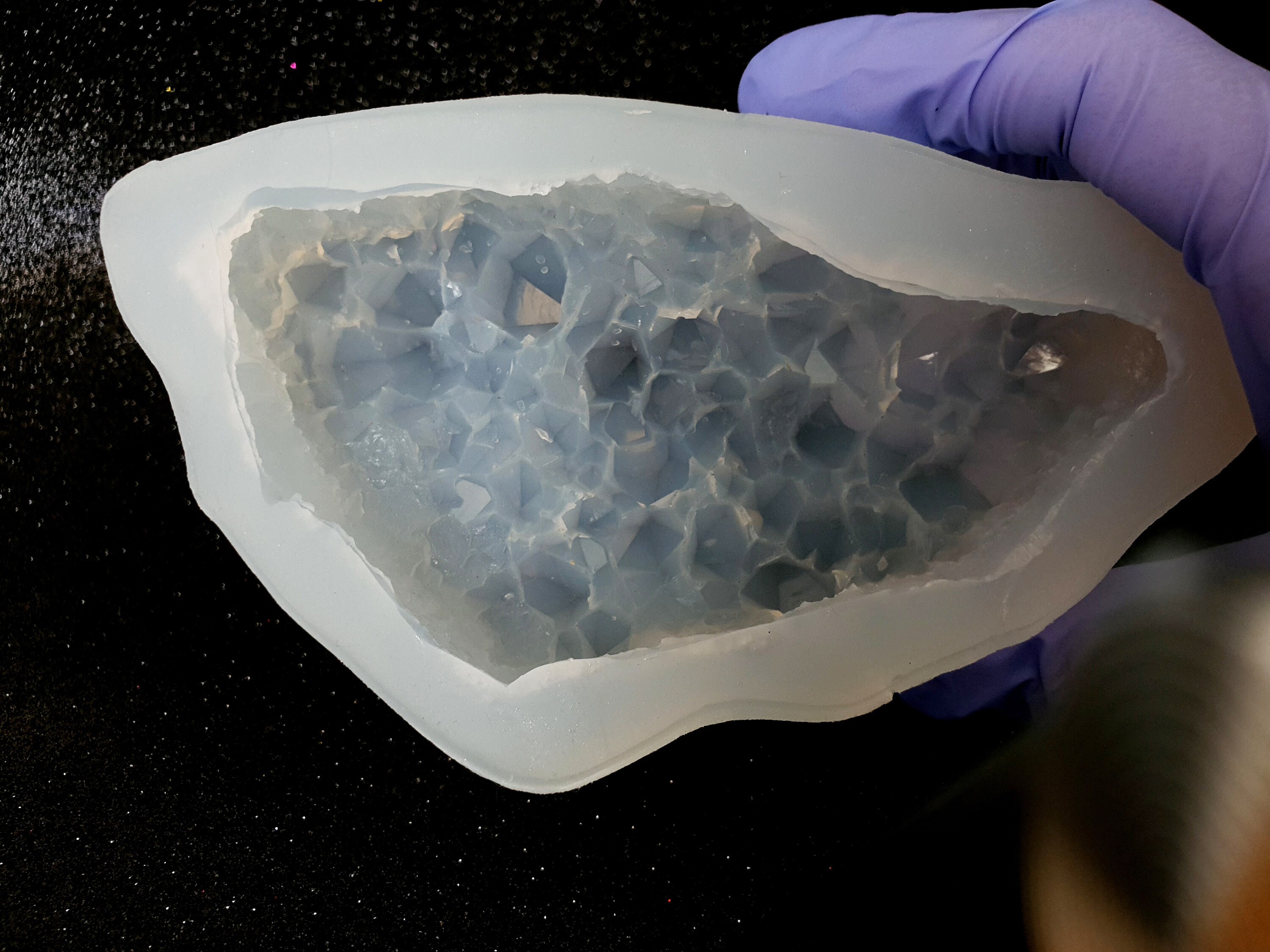 Amethyst Mold - Crystal Mold - Crystal Cluster Mould - Crystal Mould ...