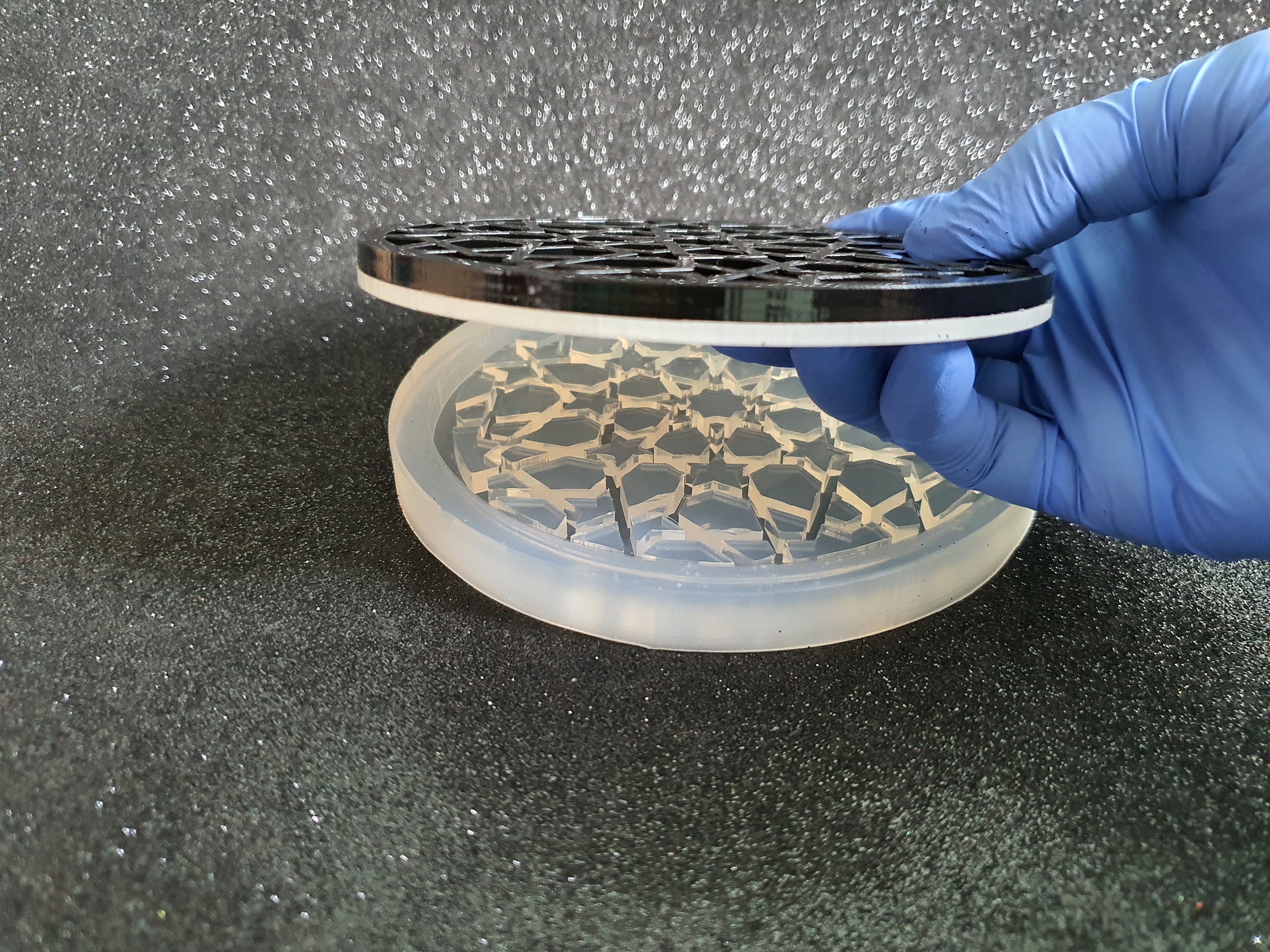 Round Coaster Mold Arabic Coaster Mold Resin Molds - Etsy