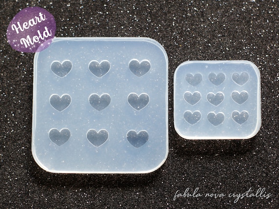 Heart Resin Mold Heart Mold Heart Mould Resin Mold | Etsy