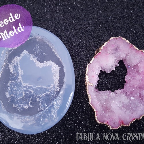 Geode Mold Resin Molds Crystal Mold Silicone Molds - Etsy