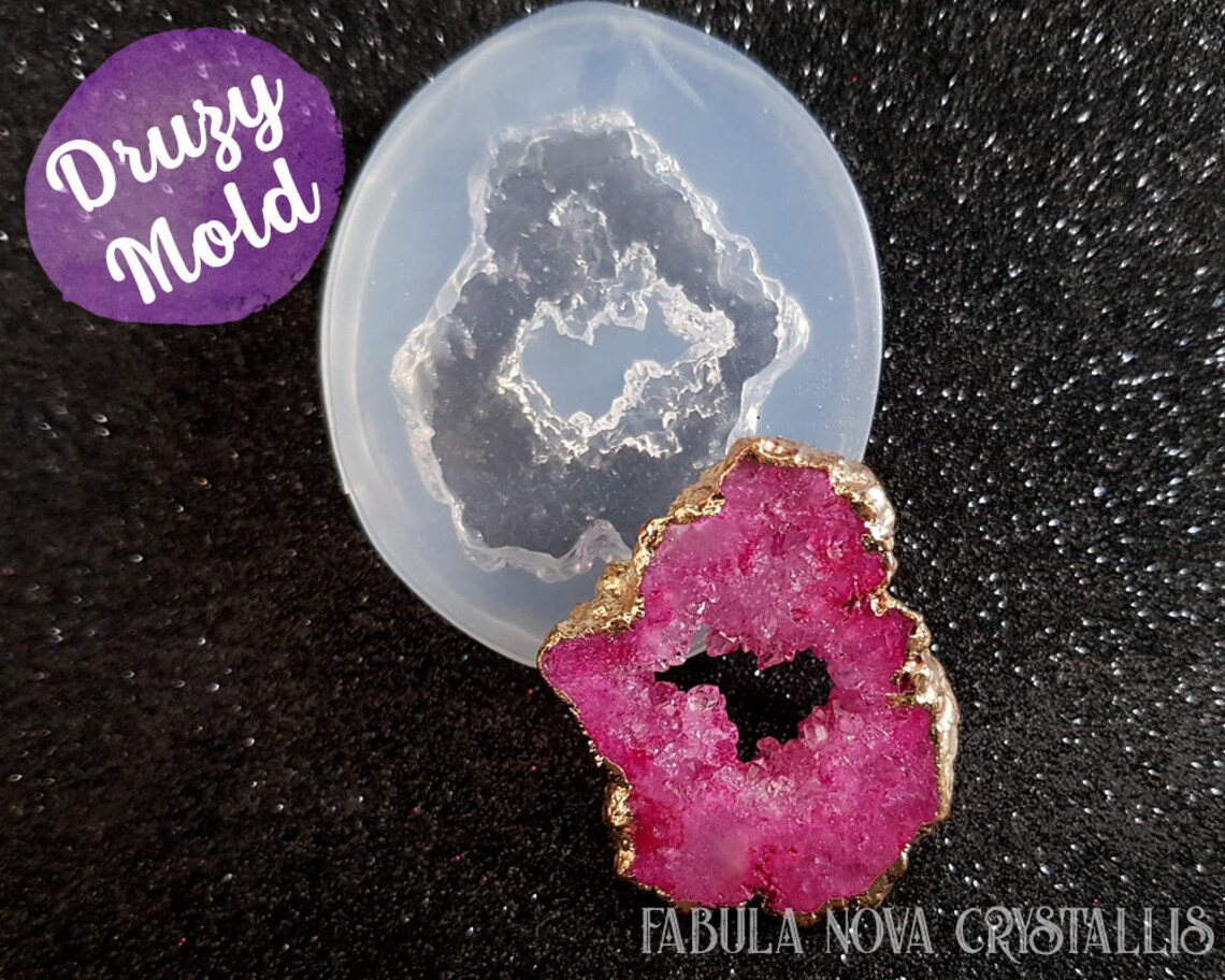 Crystal Mold Geode Mold Silicone Molds Resin Molds | Etsy