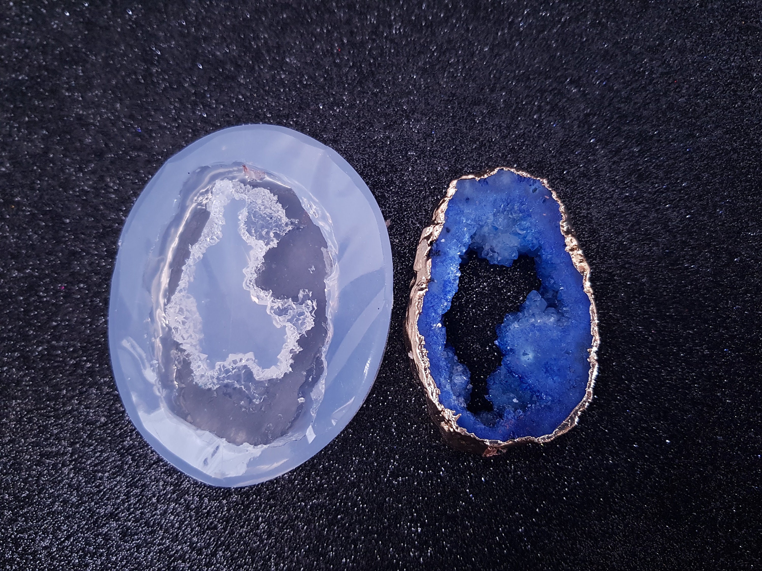 Geode Mold - Resin Mould - Resin Molds - Crystal Mold - Silicone Mold ...