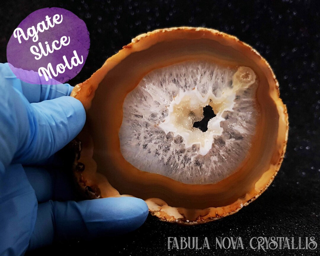 Coaster Mold Agate Mold Resin Molds Silicone Mold Geode Art Resin Mould ...