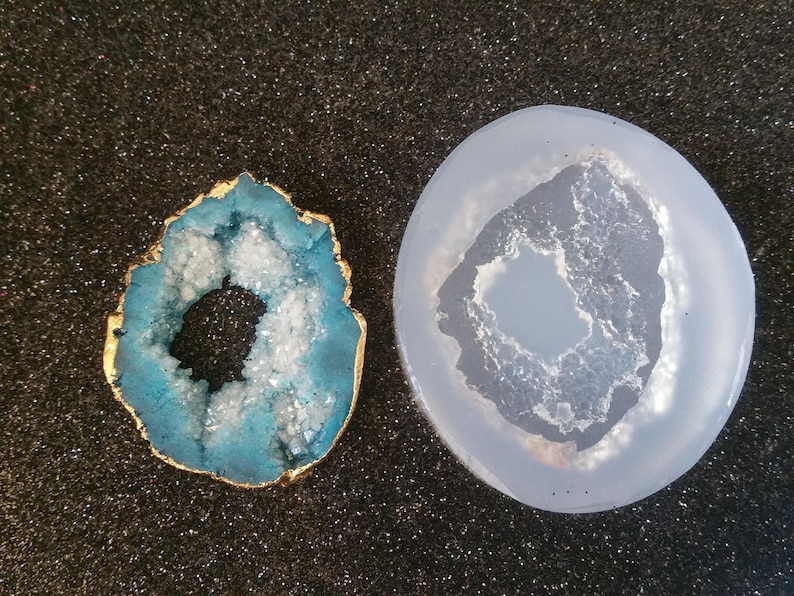 Geode Mold Resin Molds Crystal Mold Silicone Molds - Etsy Australia