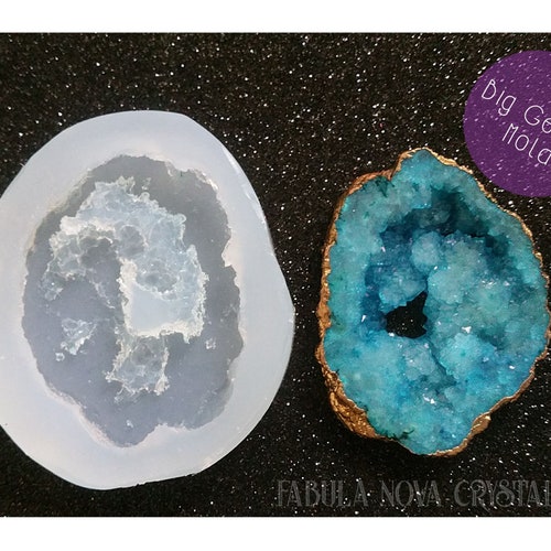 Resin Molds Geode Mold Crystal Mold Silicone Molds - Etsy