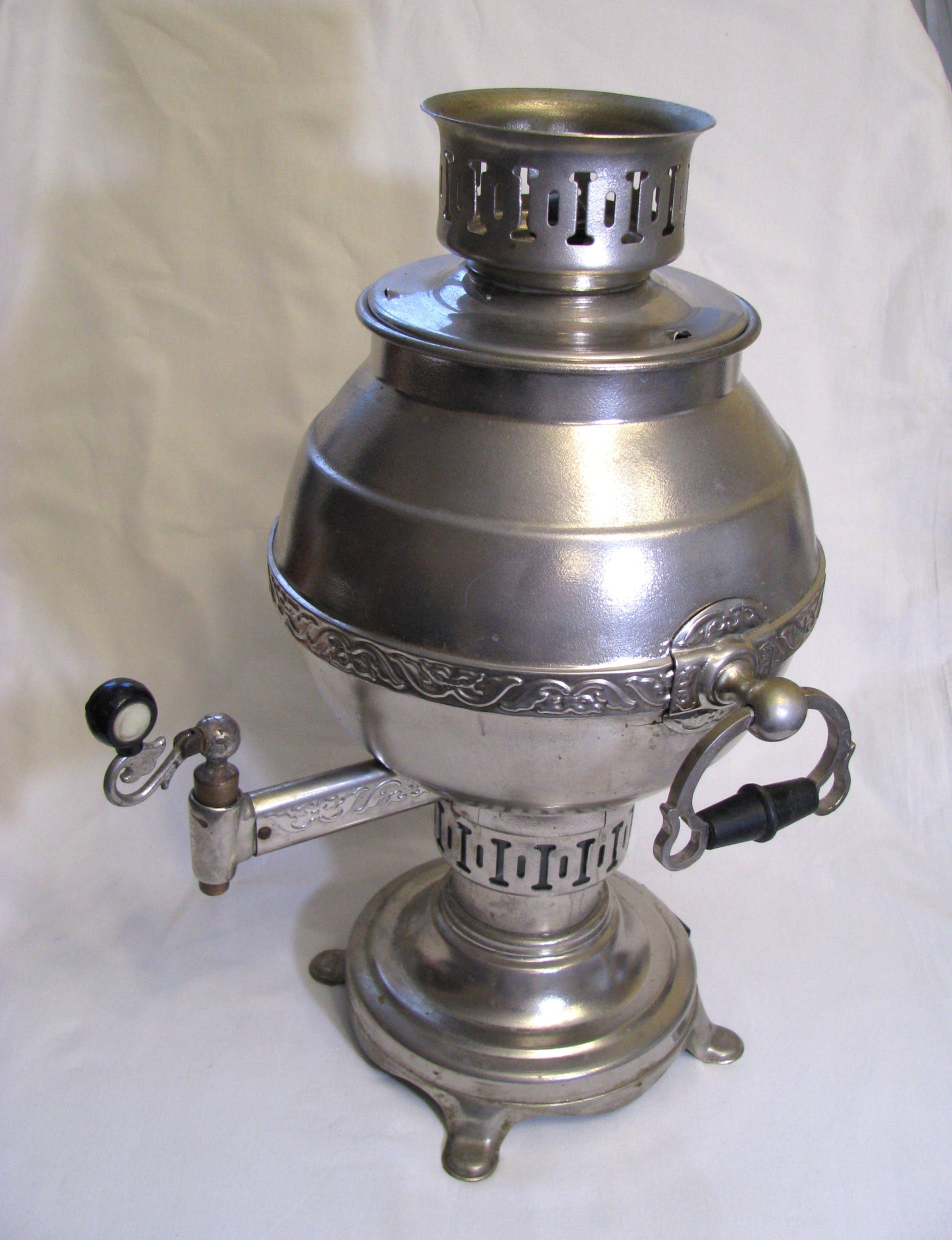Very Rare Antique Russian Samovar Vintage Soviet Nickel Silver - Etsy