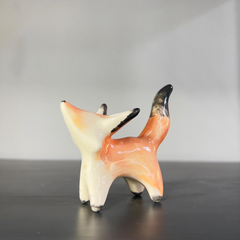 Ceramic Fox - Etsy