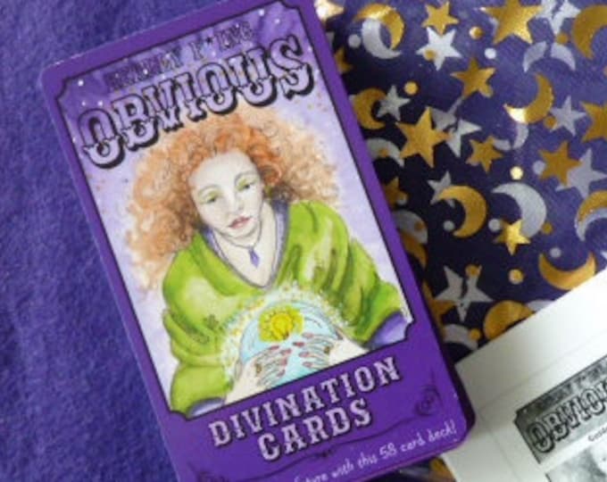 Really F*ing Obvious Divination Cards - Etsy
