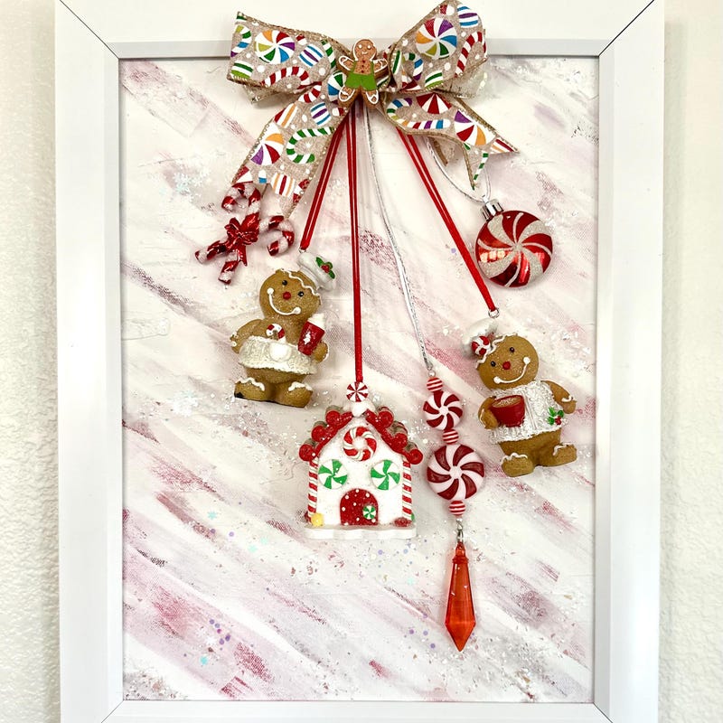 Gingerbread Wall Art - Etsy