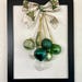 Christmas Ornaments Dangling Down Canvas Wall Art - Etsy
