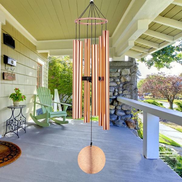 Large Deep Tone Wind Chimes - Etsy