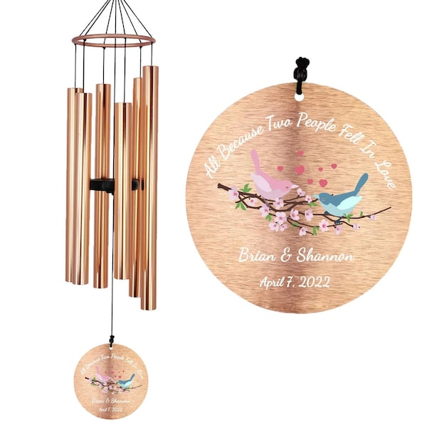 50th Anniversary Wind Chimes - Etsy