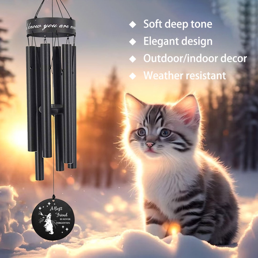 Personalized Pet Memorial Wind Chimes, Sympathy Wind Chimes ...