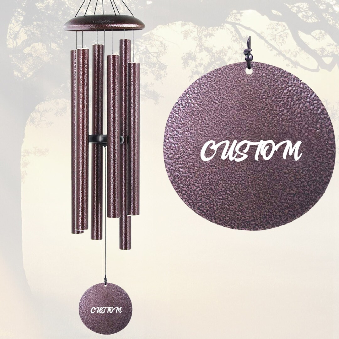 Personalized Memorial Wind Chimes, Custom Wind Chimes,wind Chime ...