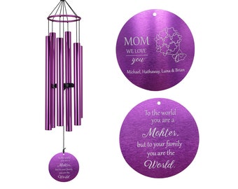 Personalized Wind Chimes - Etsy