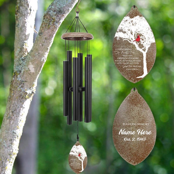 Memorial Wind Chimes - Etsy