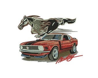 Mustang fabric | Etsy